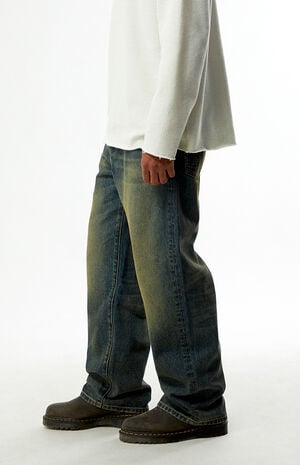 Pacsun Dylan Baggy Jeans Dark Blue Tint | PacSun