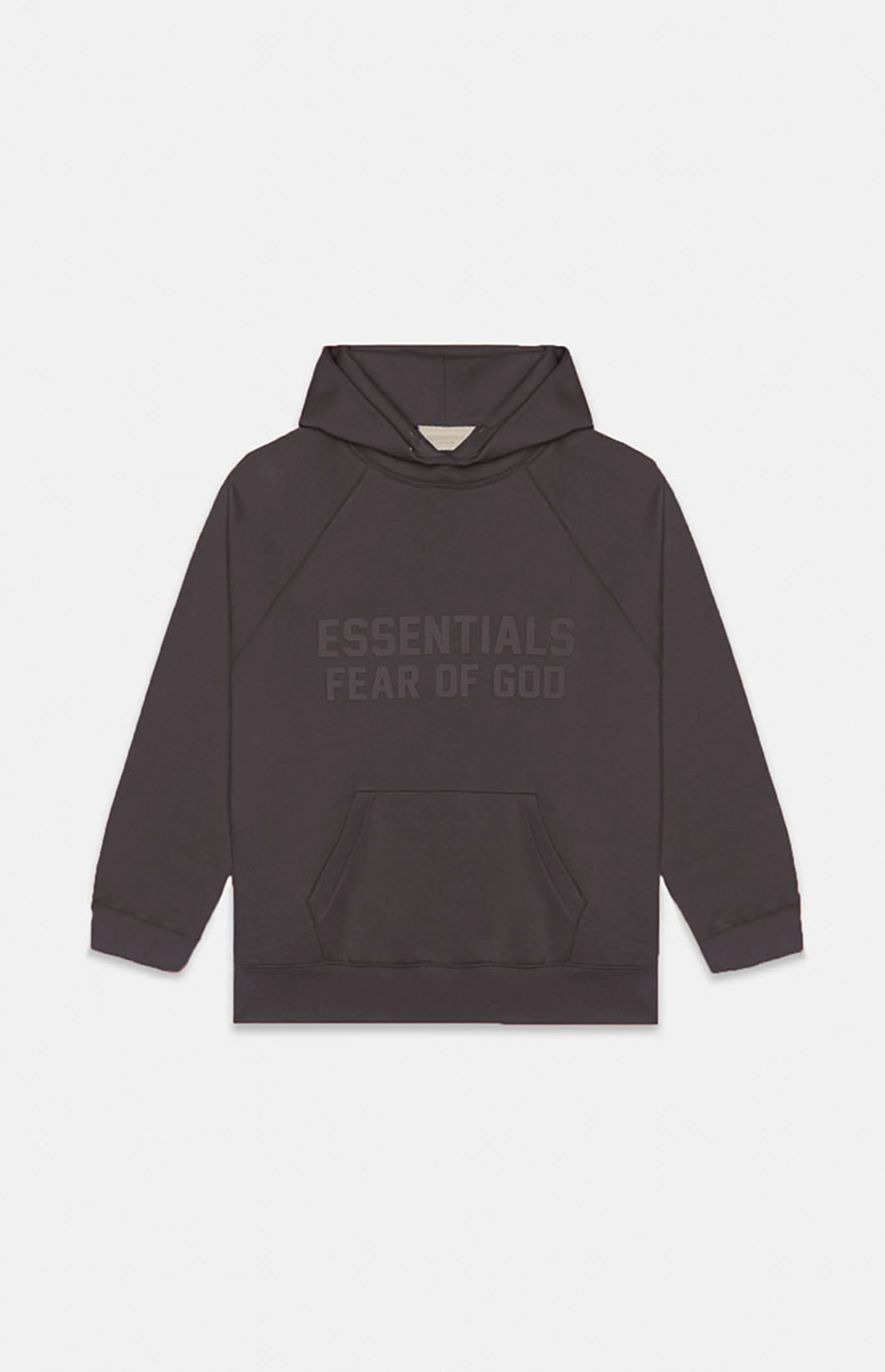 Fear of God ESSENTIALS Off Black Hoodie | PacSun