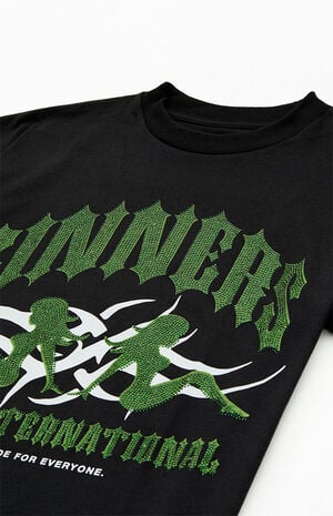 Pacsun Sinner Rhinestone T-Shirt | PacSun