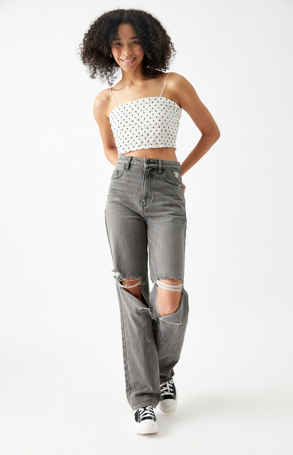 LA Hearts Scrunched Cami Top | PacSun