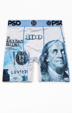 PSD Underwear C-Note Boxer Briefs | PacSun