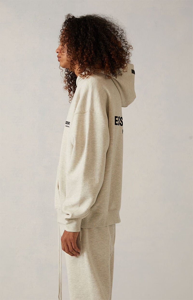 Fear of God ESSENTIALS Light Oatmeal Hoodie | PacSun