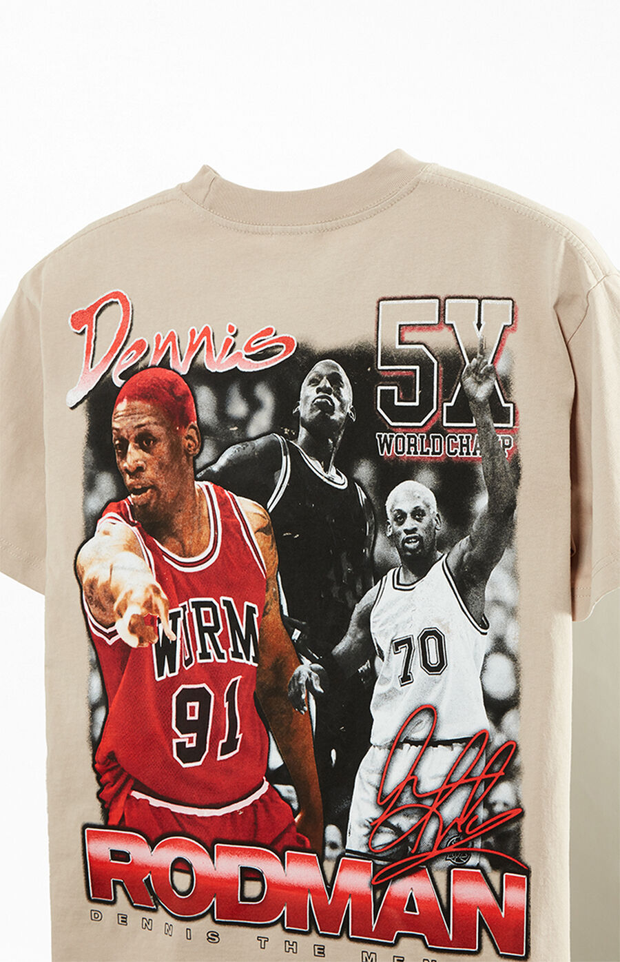 RODMAN BRAND Dennis Rodman Champion Made Oversized T-Shirt | PacSun