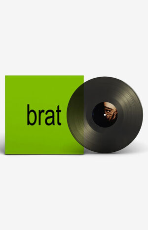Charlie XCX Brat Black Ice Vinyl Record | PacSun