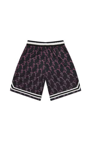 WeSC Neon Flamingo Basketball Shorts | PacSun