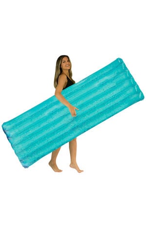 PoolCandy Inflatable Aqua Glitter Deluxe Pool Raft | PacSun