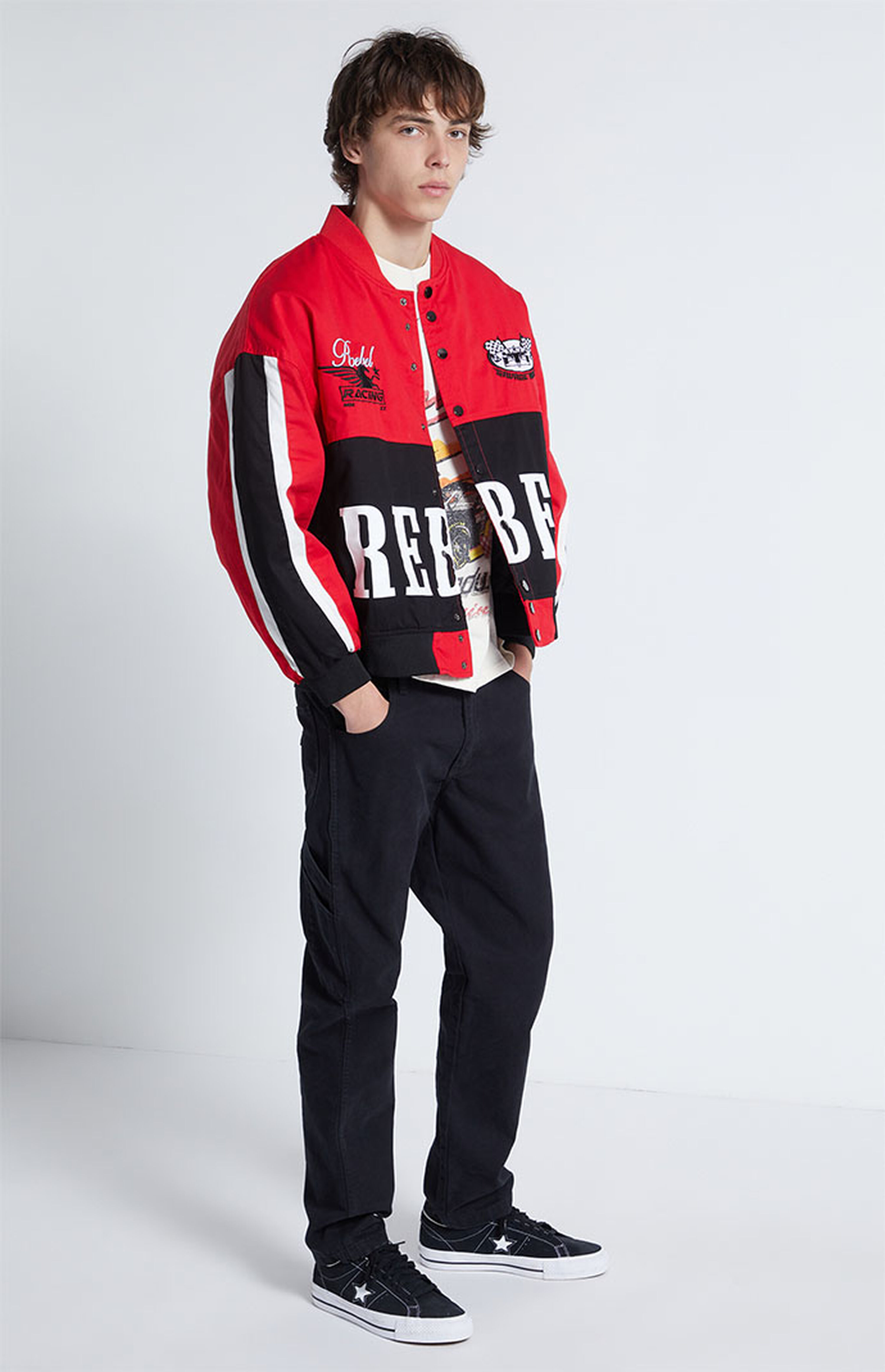 Pacsun Rebel Racing Jacket | PacSun