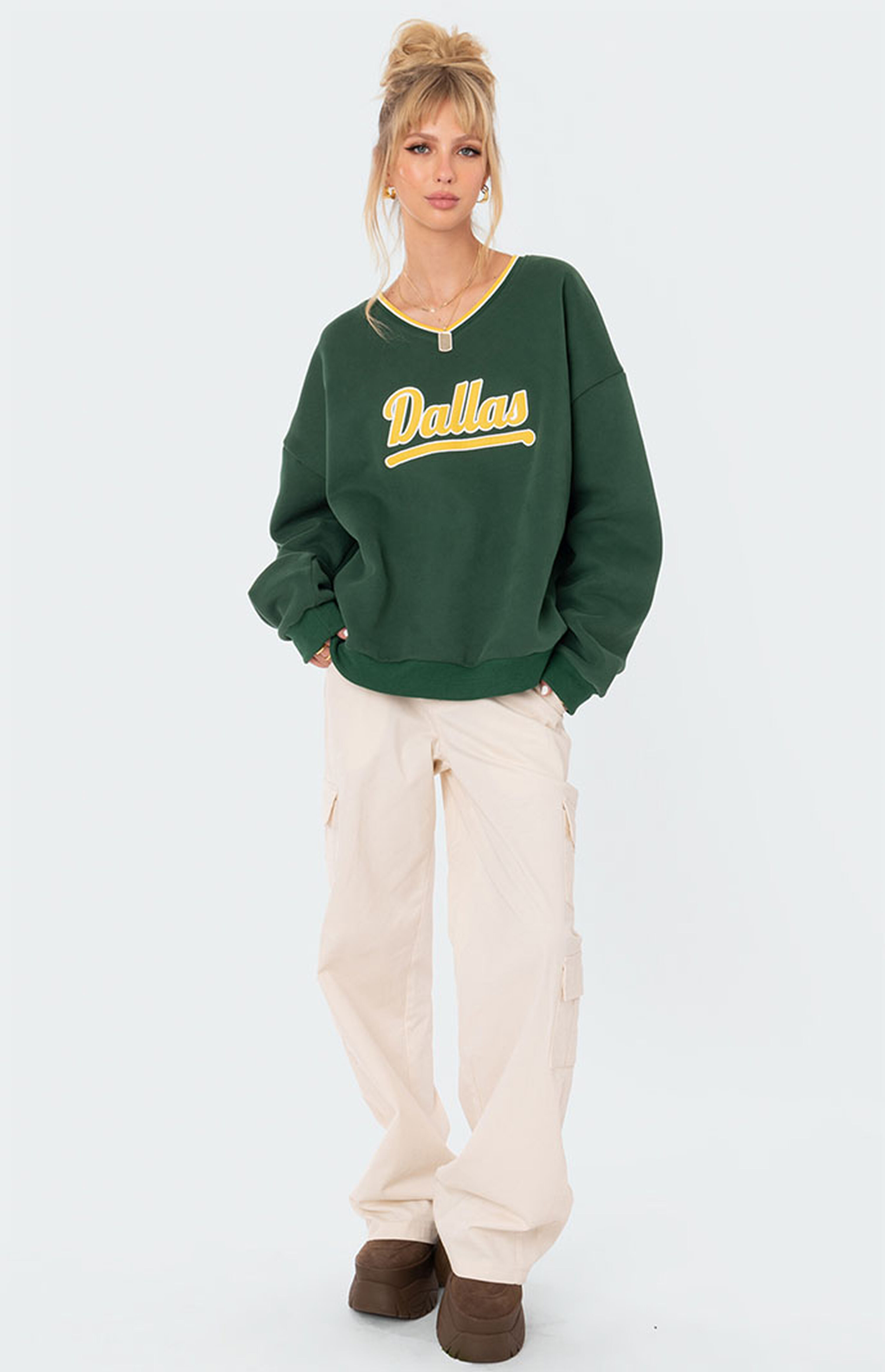 Edikted Dallas Sweatshirt | Pacsun