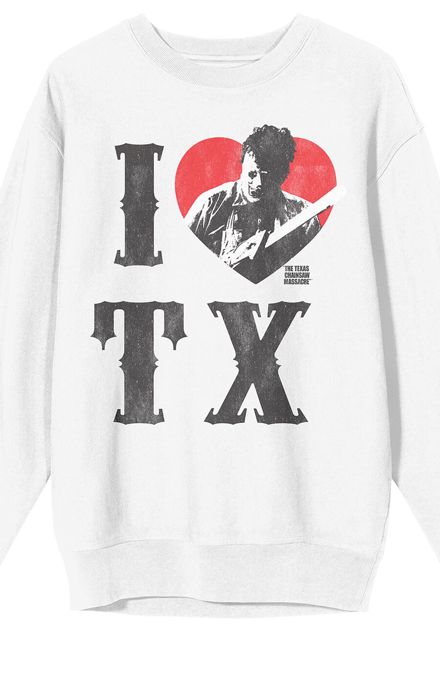 Texas Chainsaw Massacre I Heart TX Crew Neck Sweatshirt | Pacsun