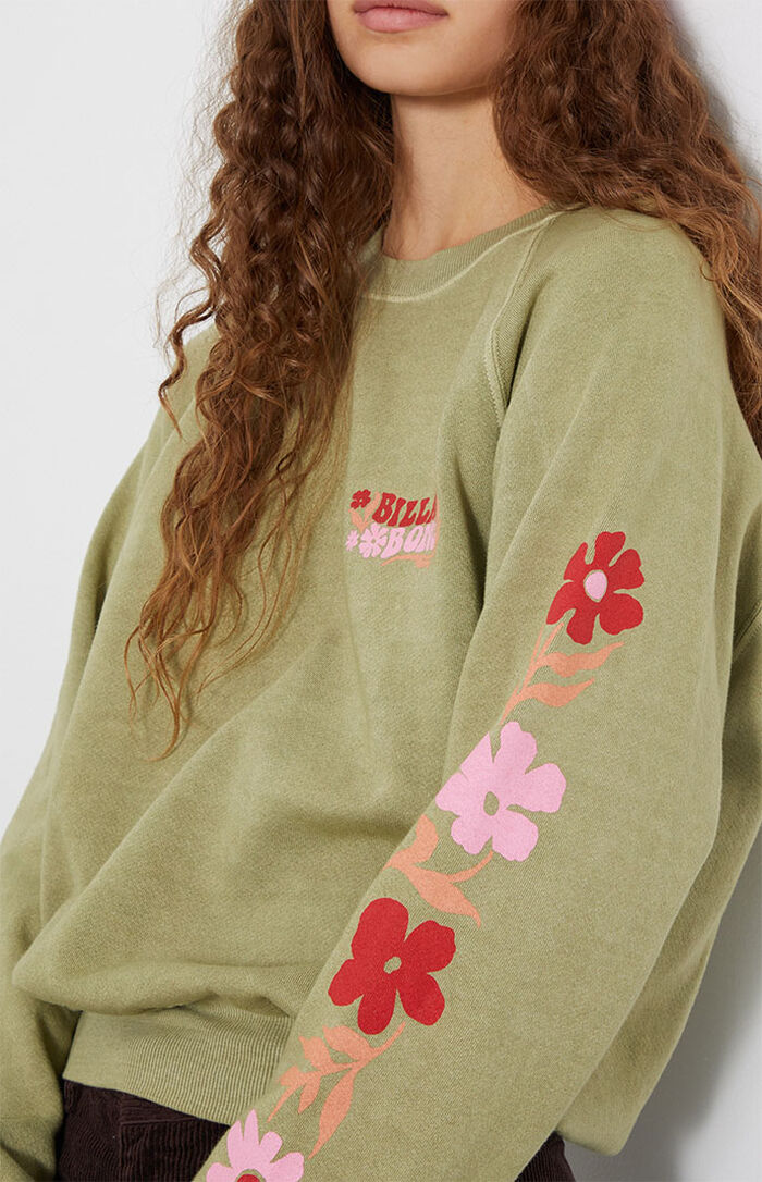 Billabong Here We Go Crew Neck Sweatshirt | PacSun