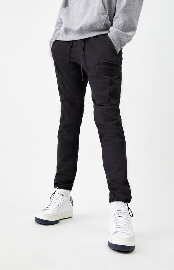 Workwear Black Slim Fit Cargo Pants | PacSun | PacSun