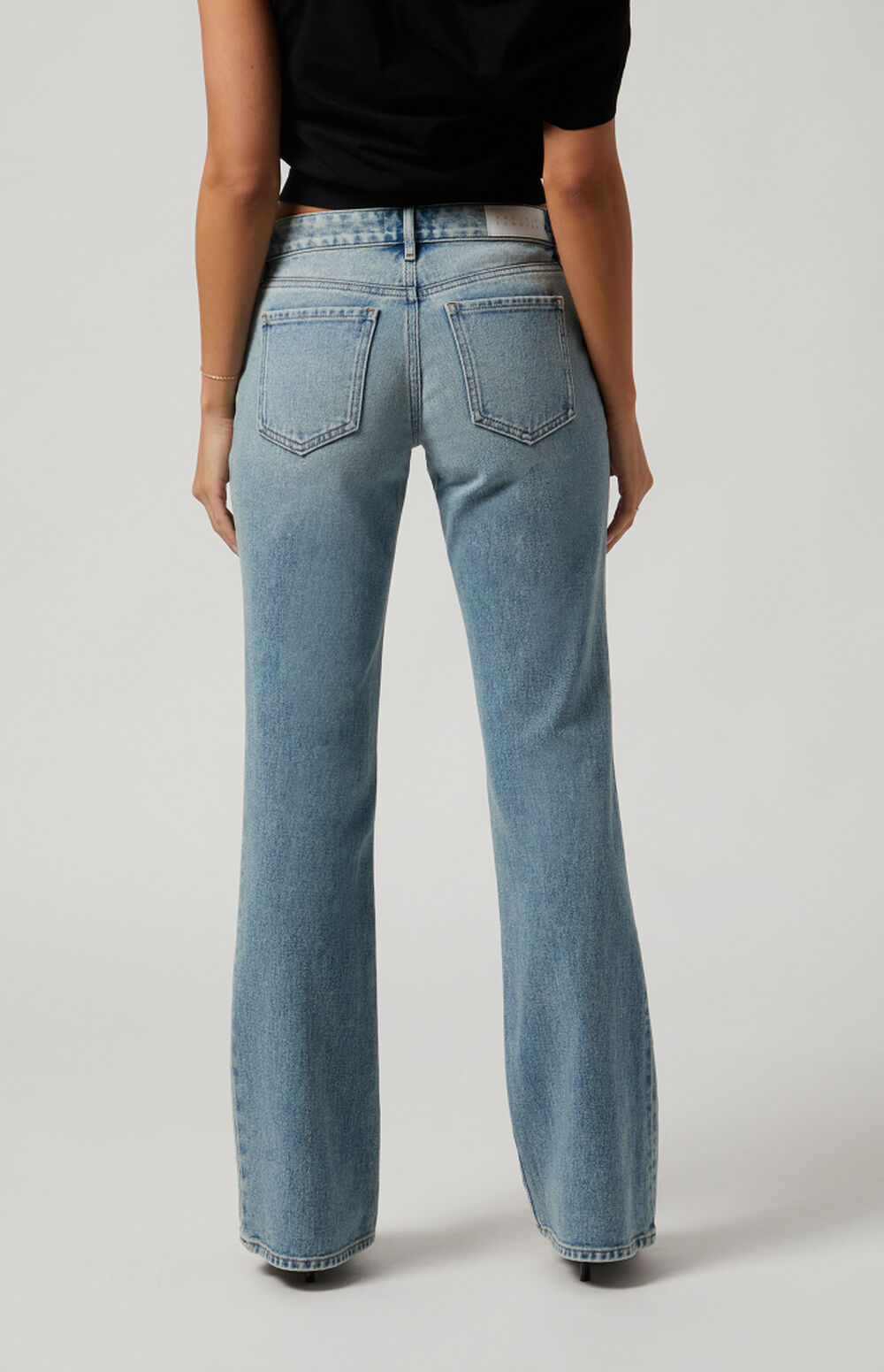 Pacsun Jade Low Rise Bootcut Jeans Light Indigo | PacSun