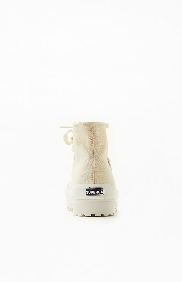 Superga Women's Beige 2341 Alpina High Top Sneakers | Pacsun