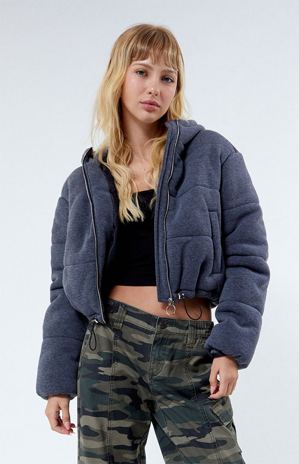 Pacsun Knit Puffer Jacket | PacSun