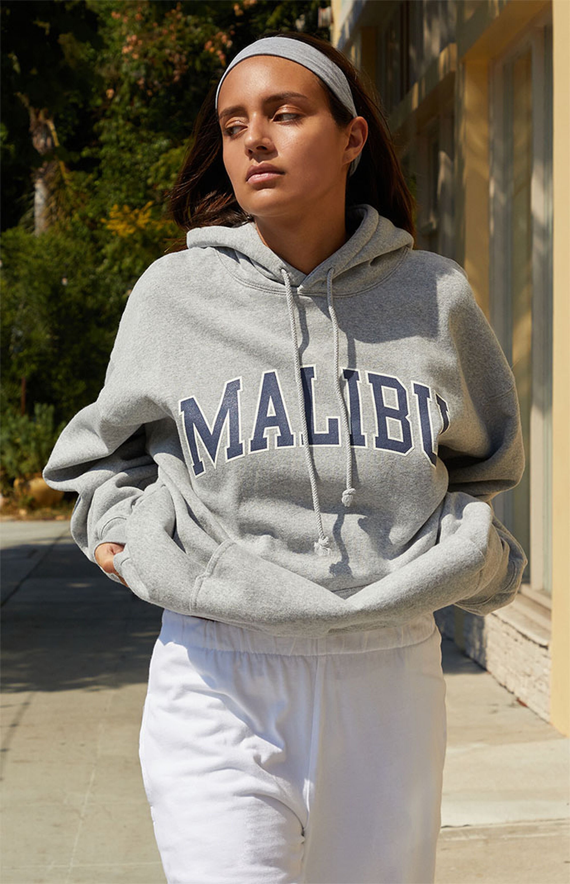 John Galt Gray Malibu Hoodie | PacSun