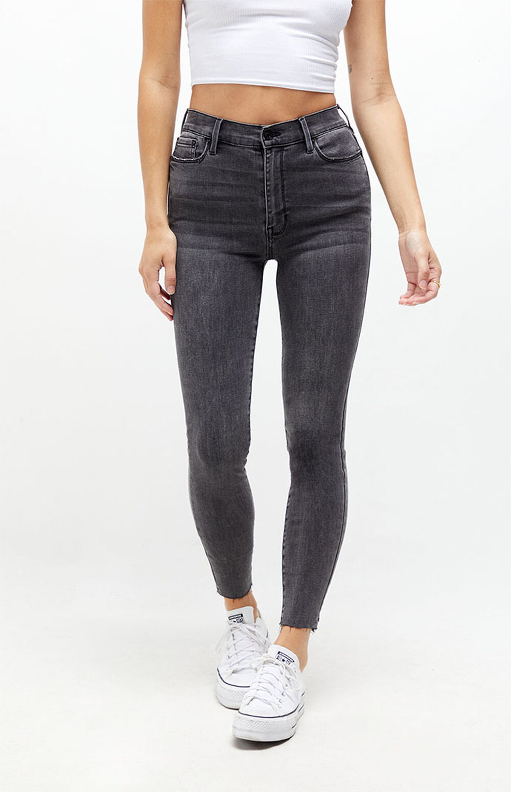 Pacsun Black Super High Waisted Jeggings | PacSun