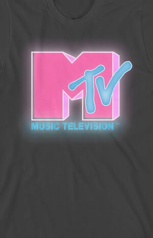 Kids MTV Neon Logo T-Shirt | PacSun