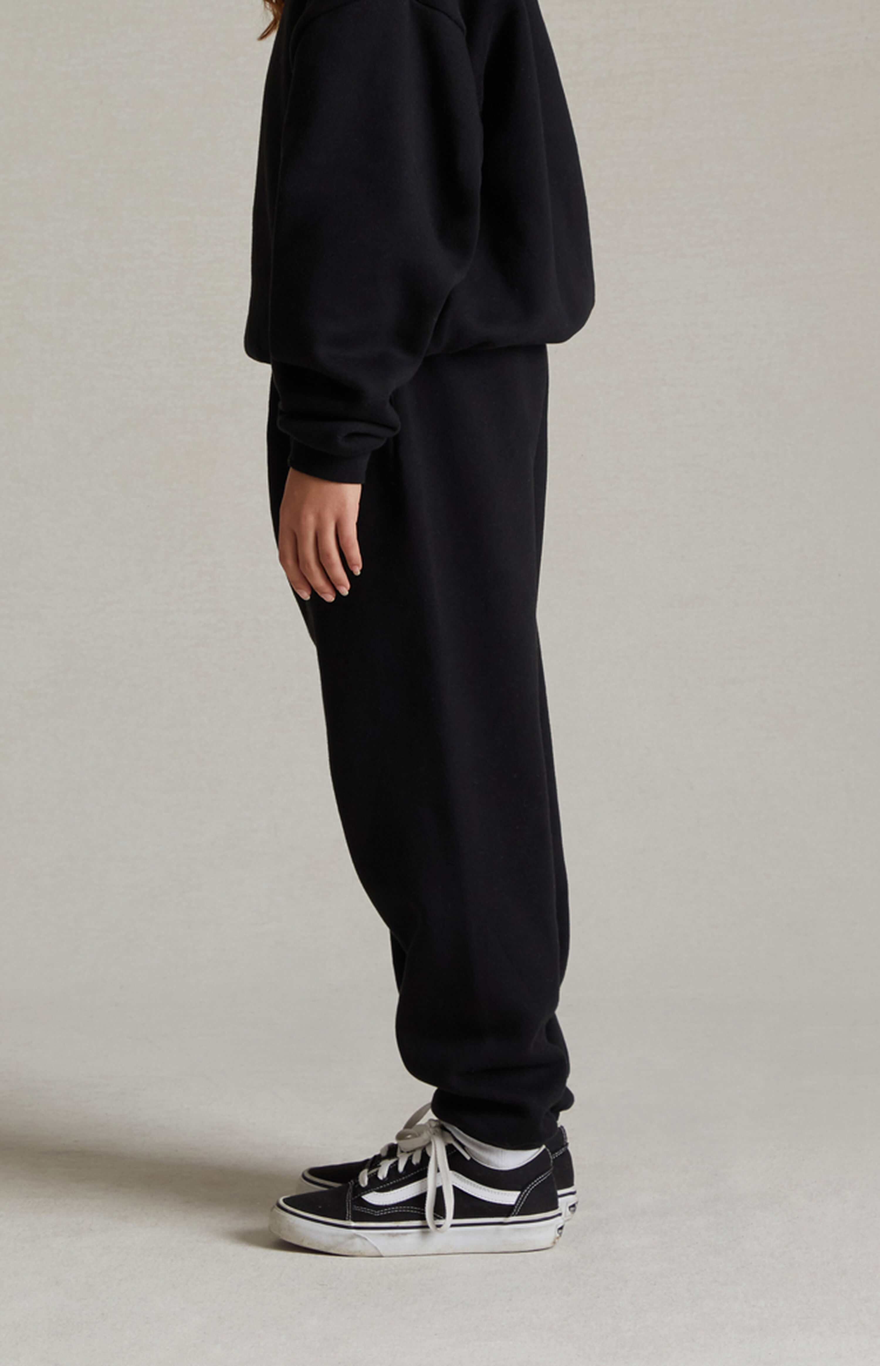 Fear of God ESSENTIALS Essentials Jet Black Sweatpants | Pacsun