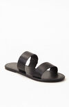 Pacsun Women's Pu Double Strap Sandals | PacSun