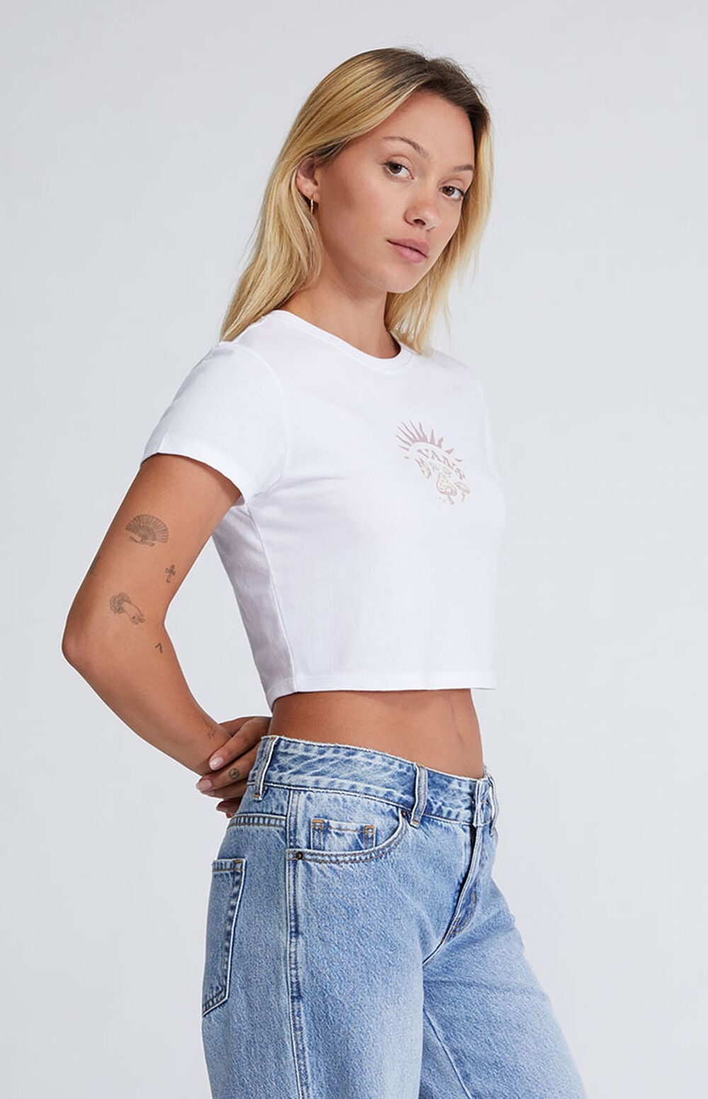 Vans Sun Canopy Fitted Crop Top | Pacsun