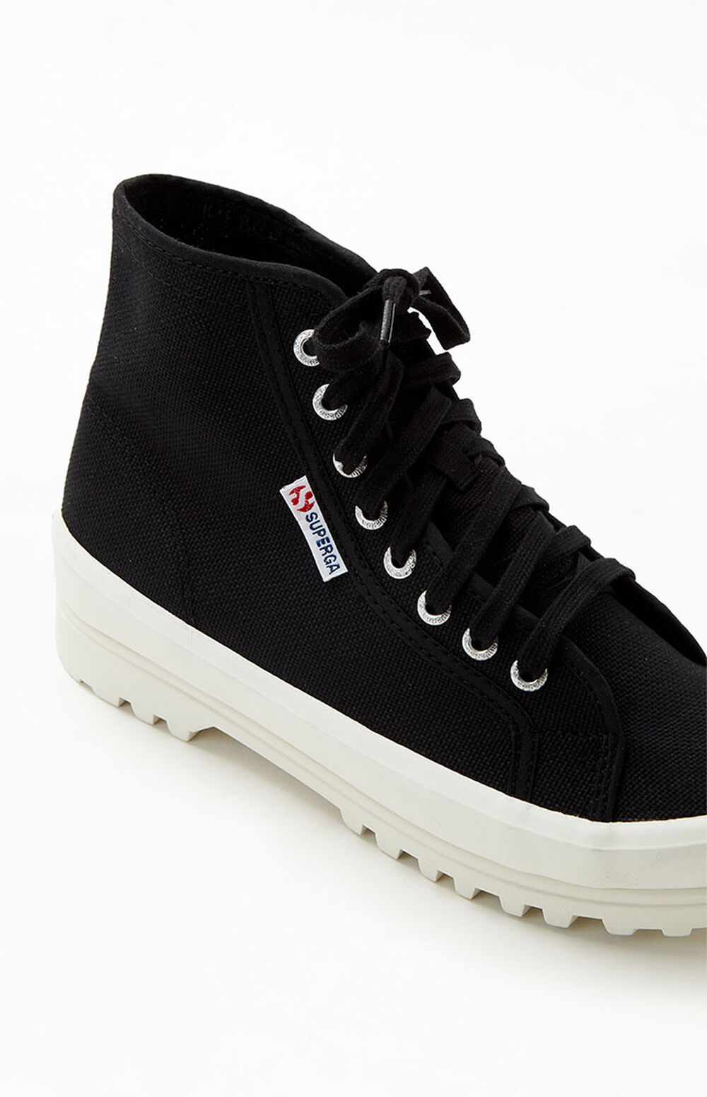 Superga Women's Black 2341 Alpina High Top Sneakers | PacSun