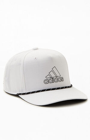 adidas White Rope Snapback Hat | PacSun