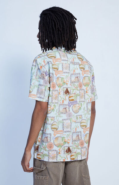 PacSun AOP Stamp Resort Shirt | PacSun