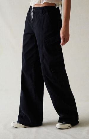 Pacsun Low Rise Cargo Puddle Pants | PacSun