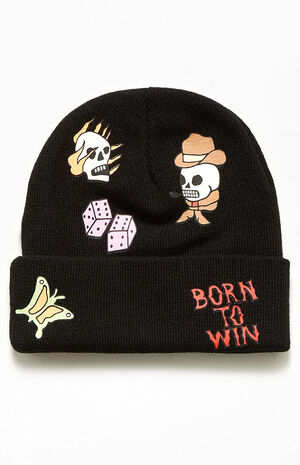 Coney Island Picnic Born To Win Beanie | Pacsun