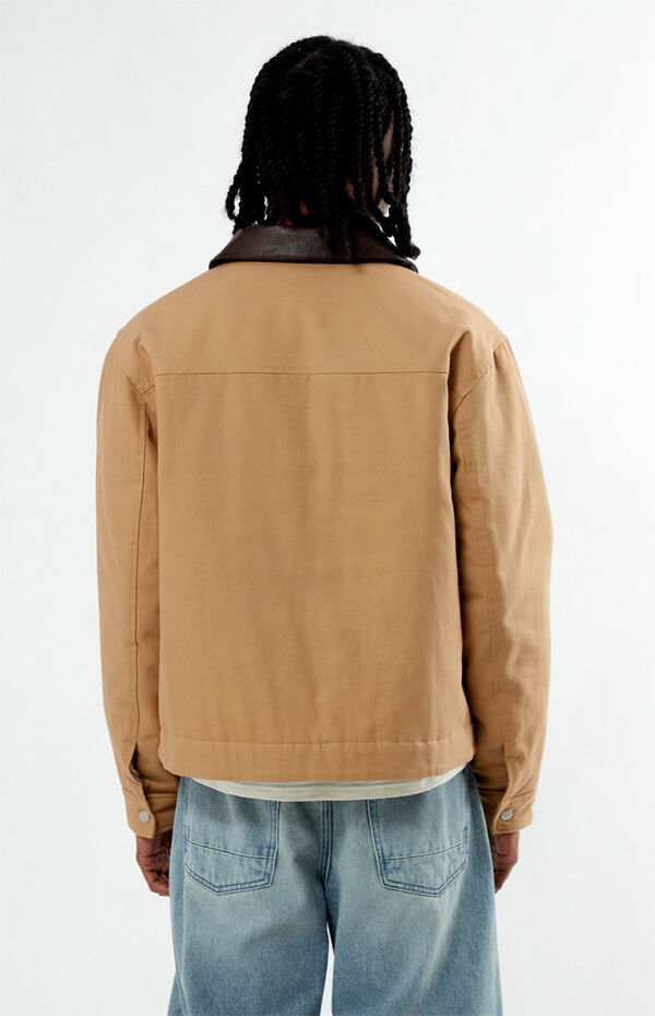 FORD Tan Canvas Gas Jacket | PacSun