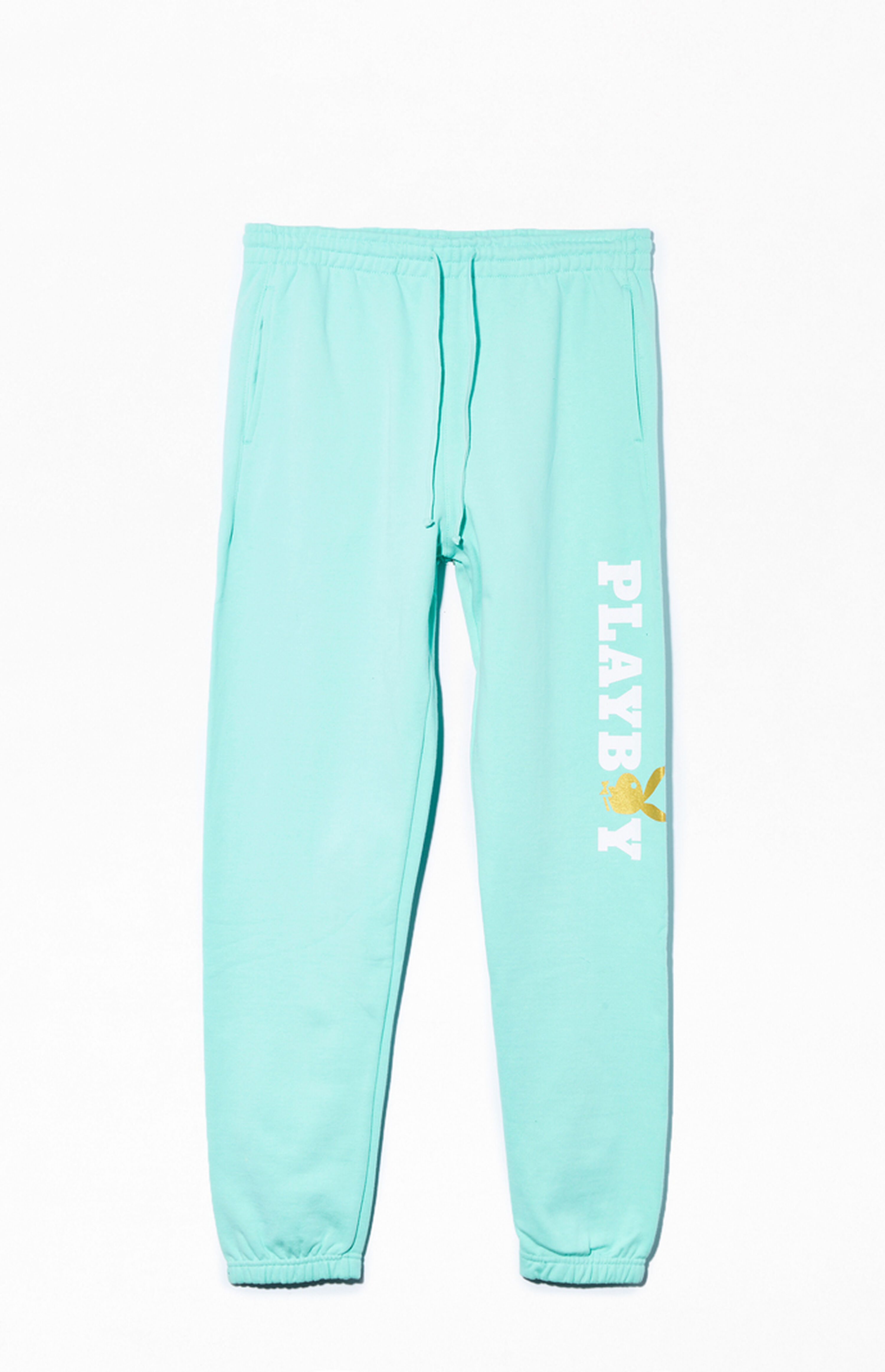 Playboy Gold Bunny Sweatpants | PacSun | PacSun