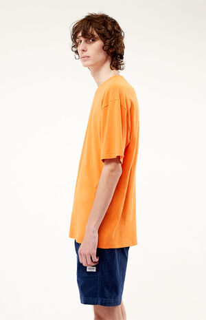 PS Basics Orange Reece Regular T-Shirt | PacSun