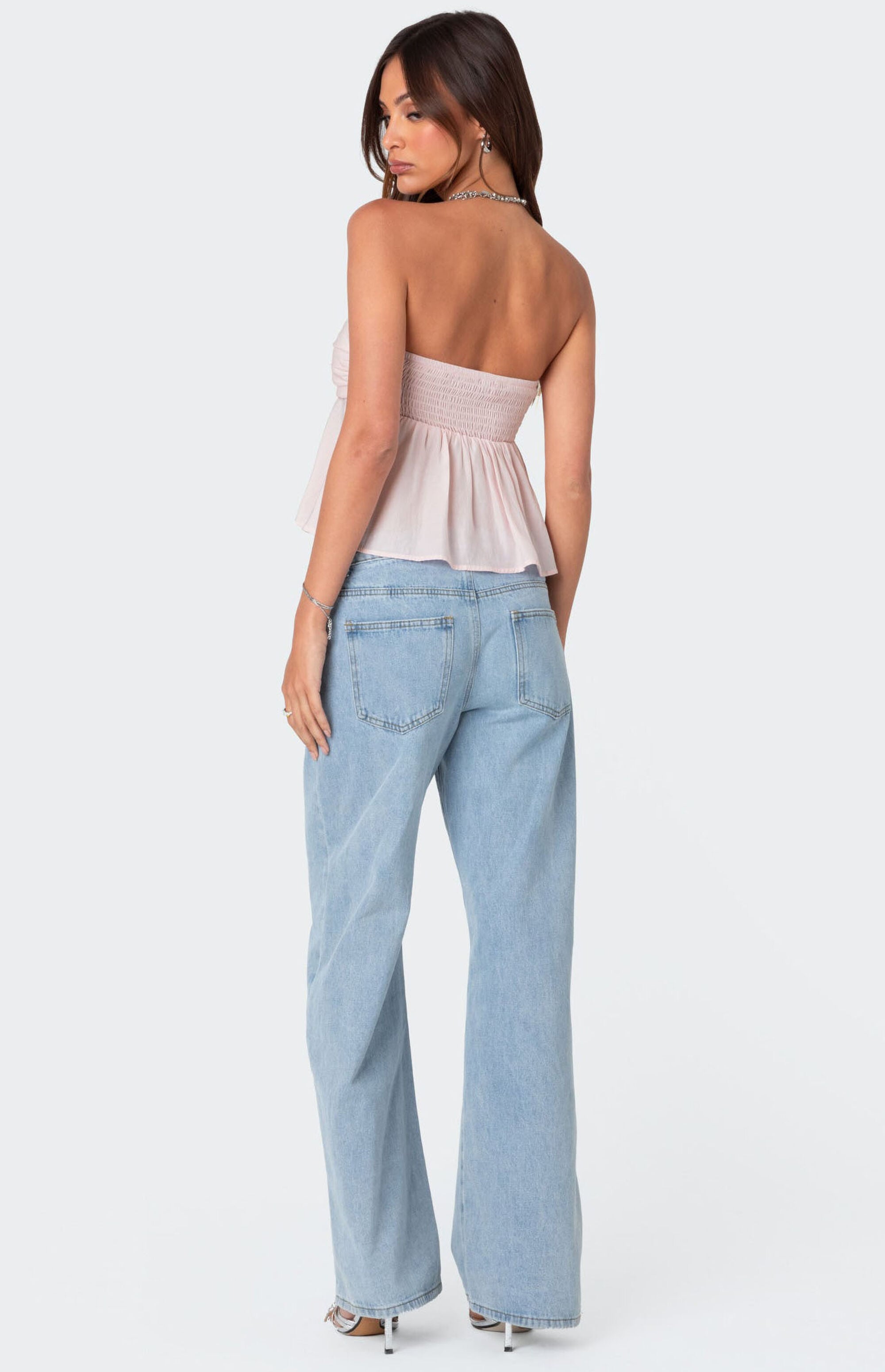 Edikted Starfish Strapless Top | Pacsun