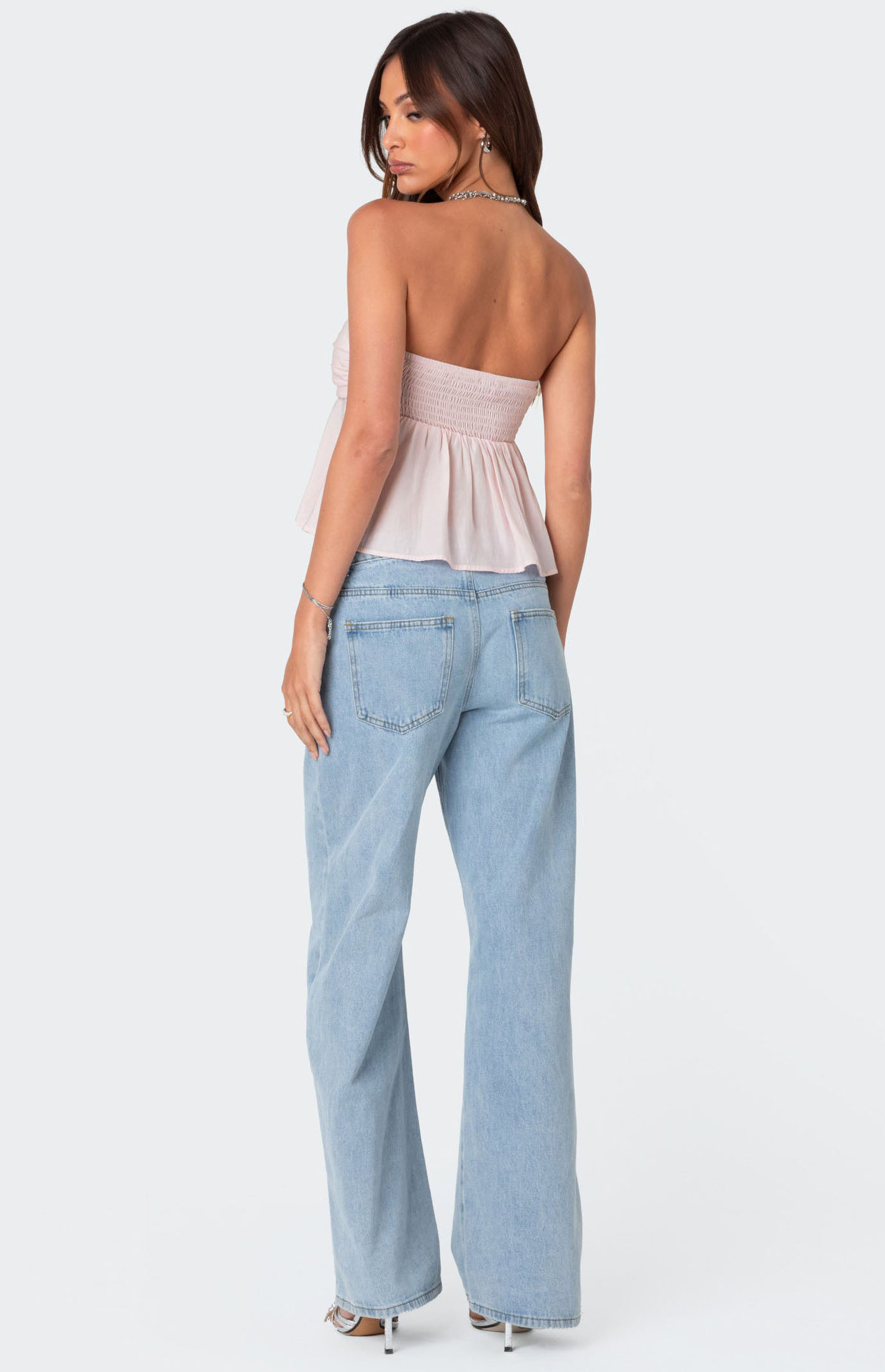Edikted Starfish Strapless Top | Pacsun