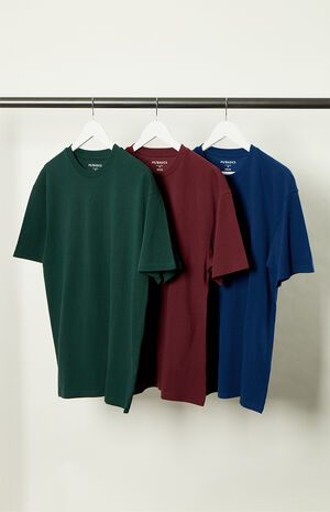 PS Basics 3 Pack Reece Regular T-Shirts | PacSun