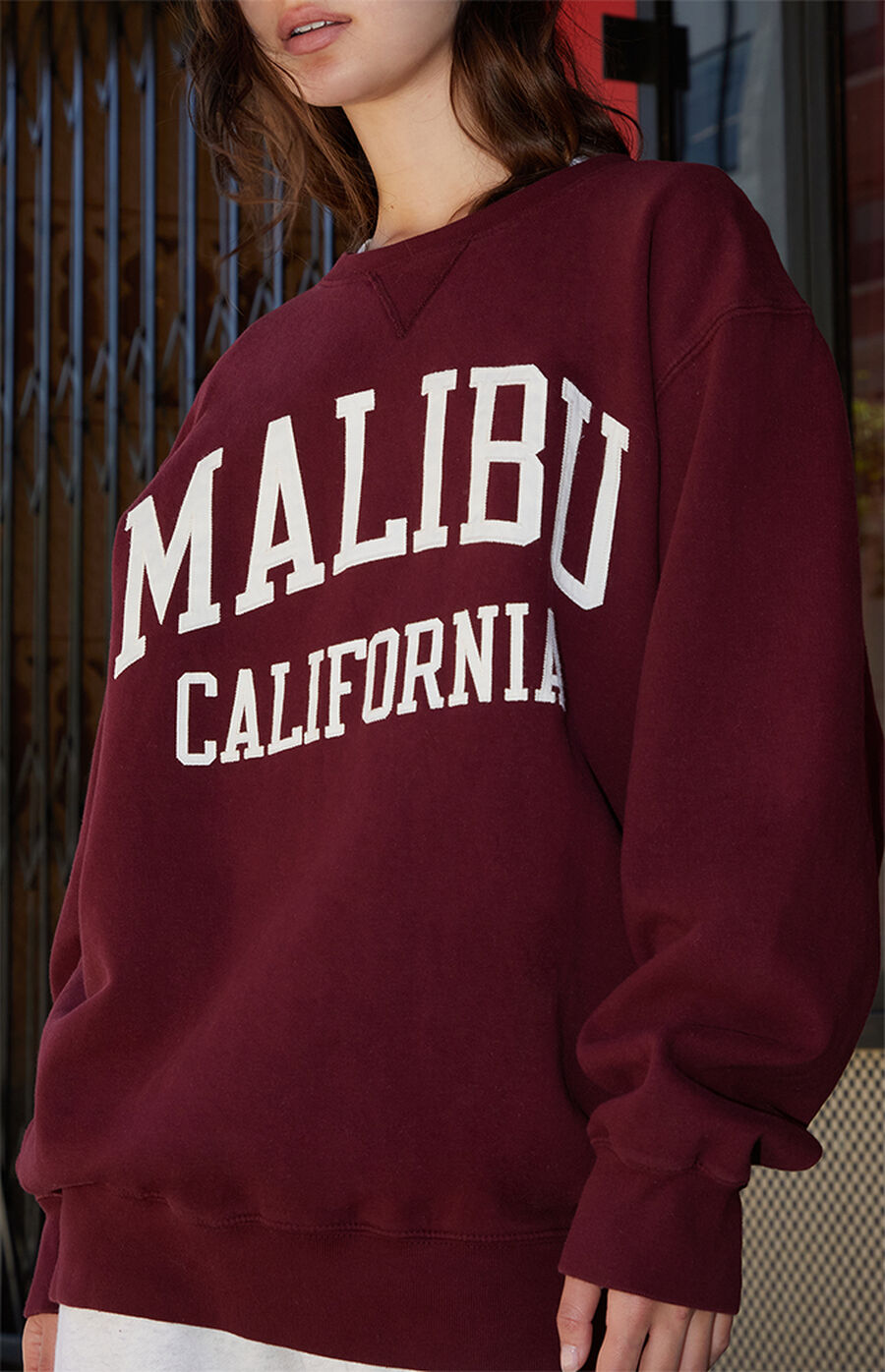 John Galt Erica Malibu CA Crew Neck Sweatshirt | Pacsun
