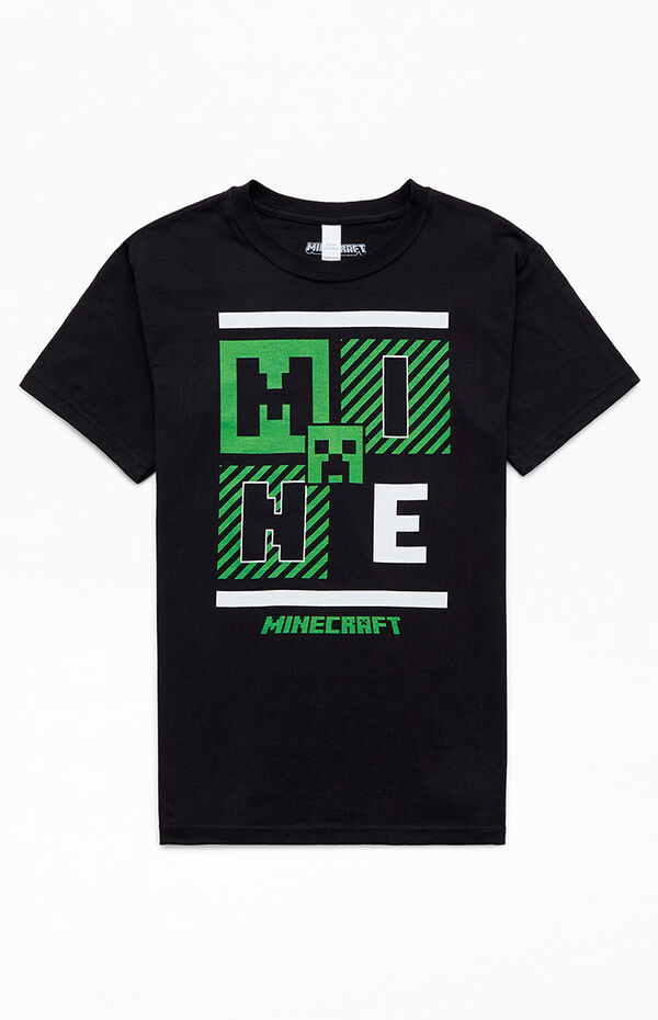 Kids Minecraft Box T-Shirt | PacSun