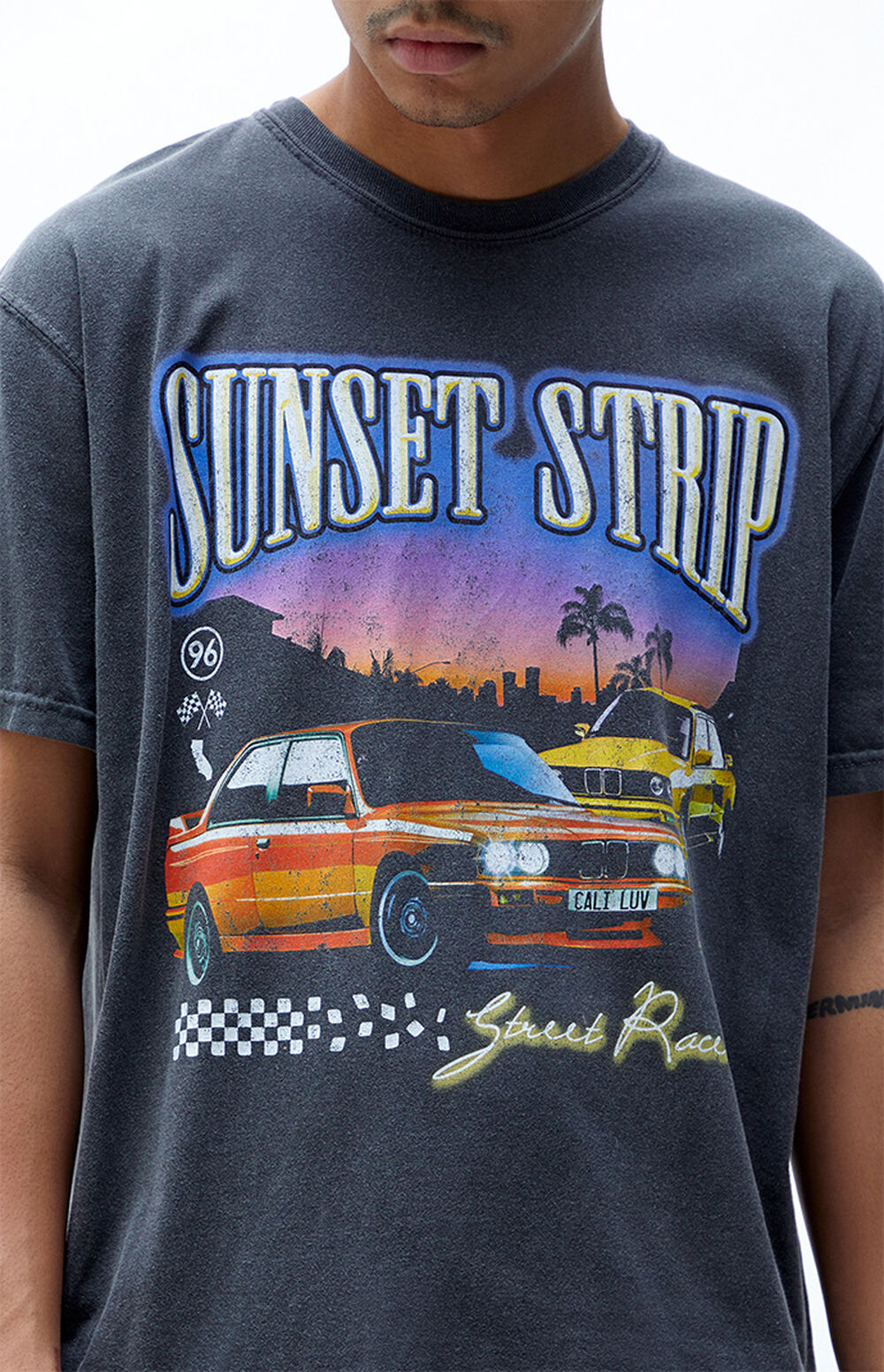 Pacsun Sunset Stripe Vintage T-Shirt | PacSun