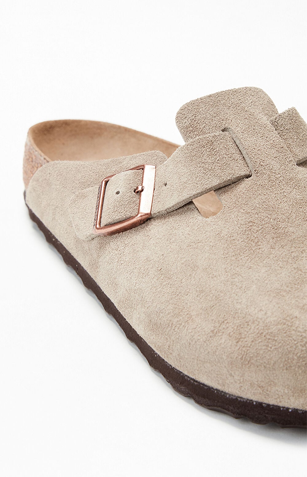 Birkenstock Boston Soft Footbed Clog Taupe | Pacsun
