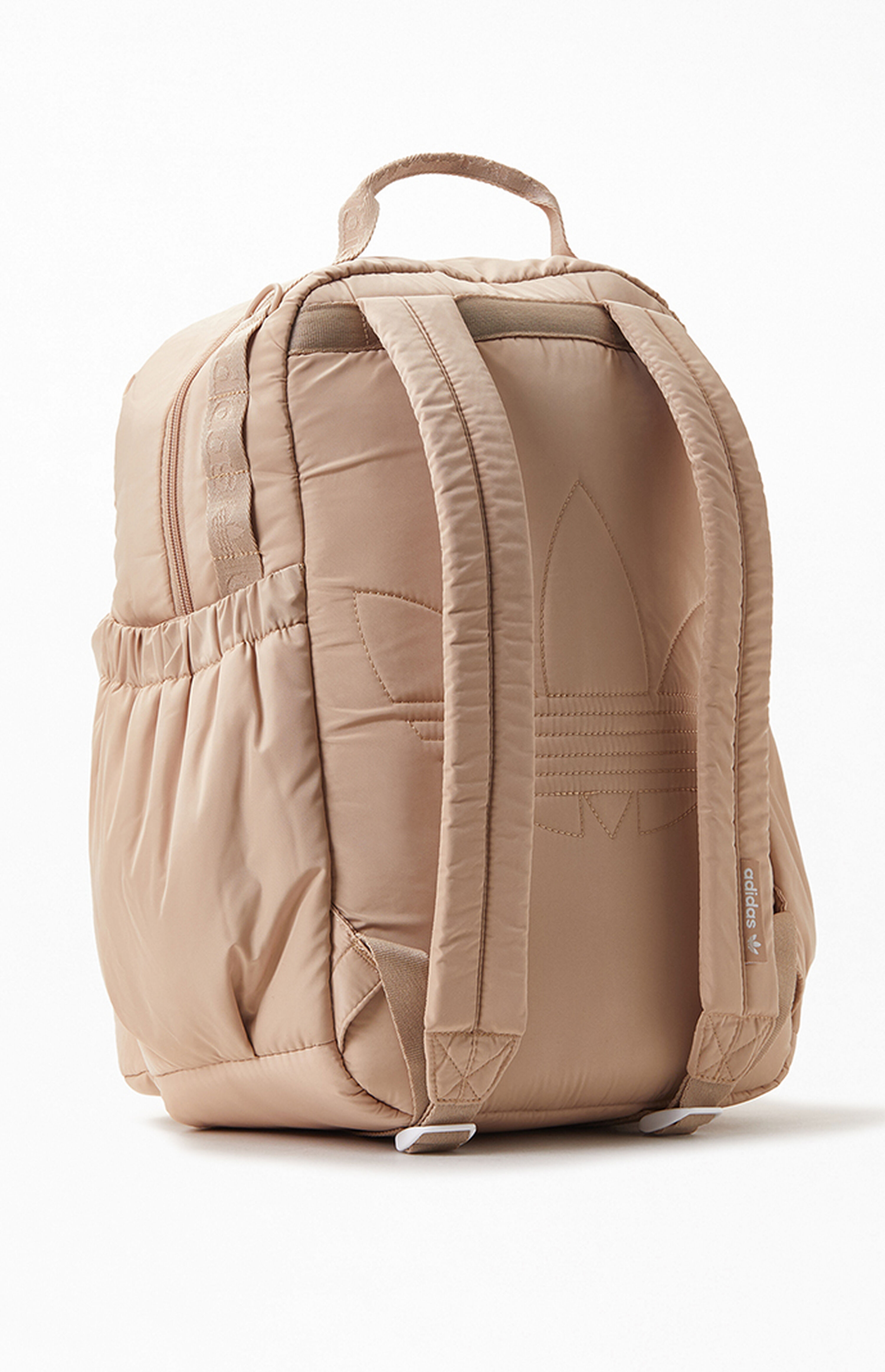 adidas Recycled Beige OG Puffer Backpack | PacSun