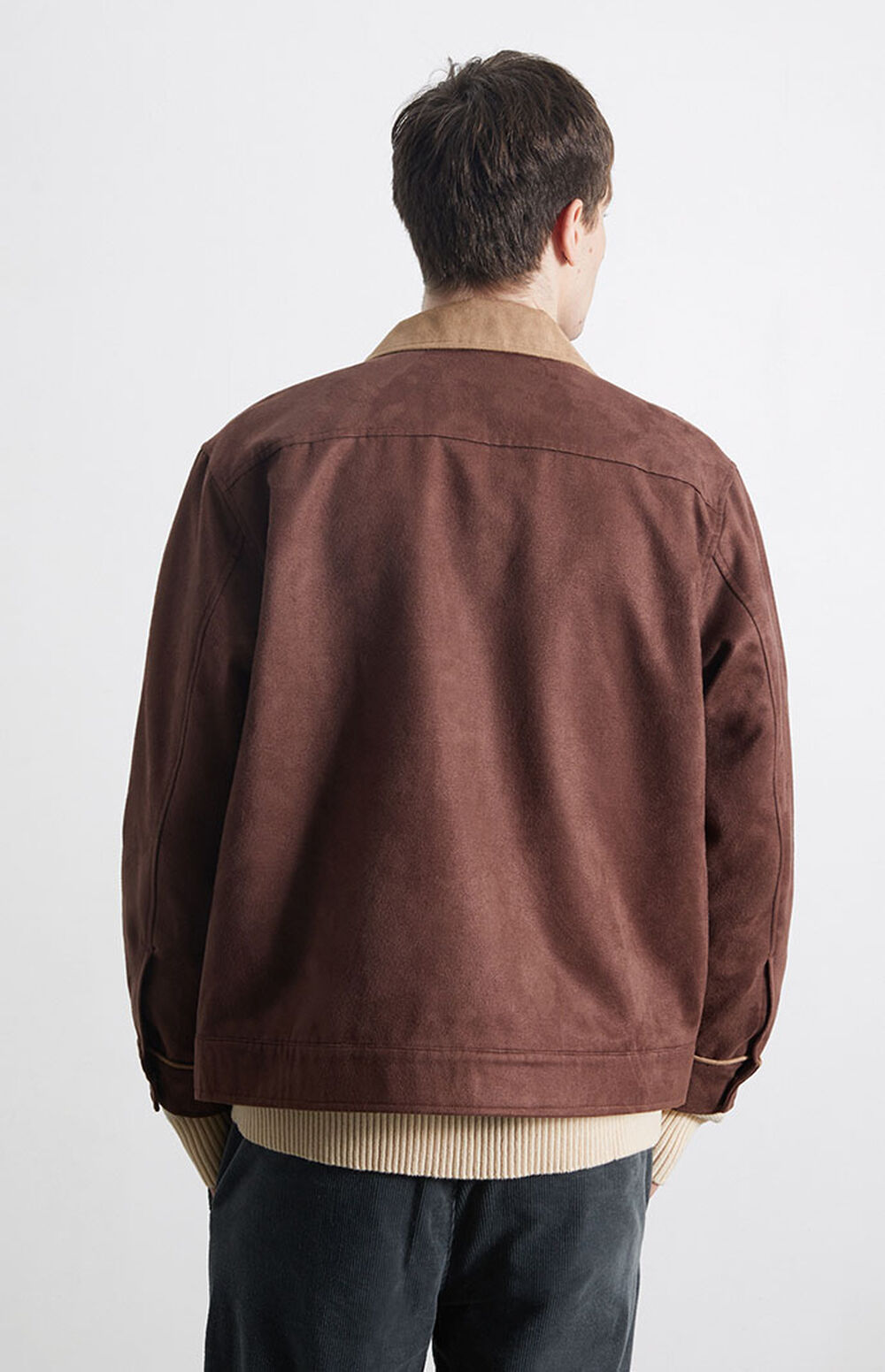 Pacsun Western Suede Gas Jacket | PacSun