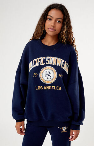 Pacsun World Class Pacific Sunwear Crew Neck Sweatshirt | PacSun