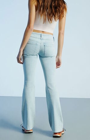 Pacsun Light Blue Low Rise Bootcut Jeans | PacSun