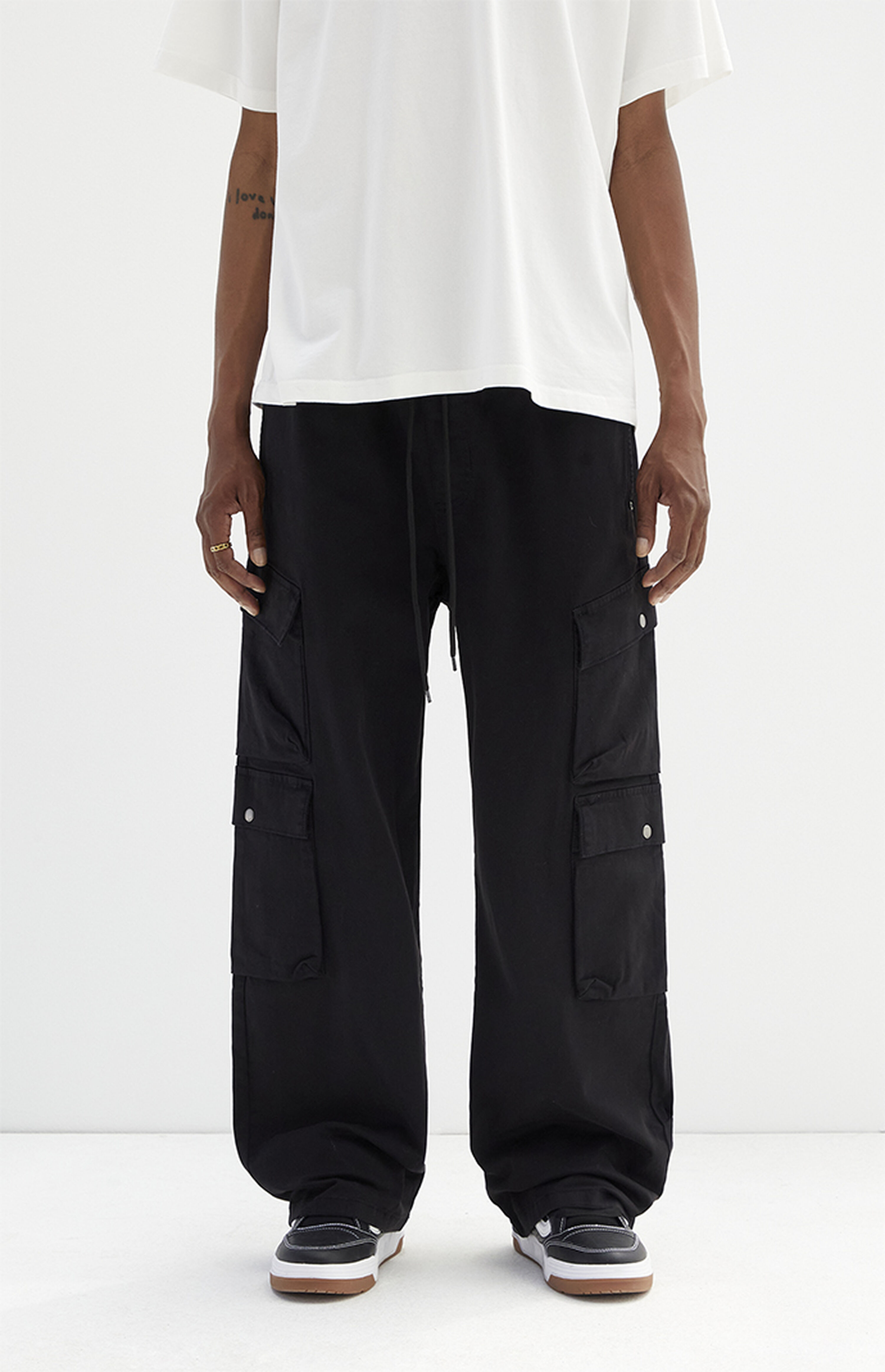 Pacsun Stretch Extreme Baggy Cargo Pants | PacSun