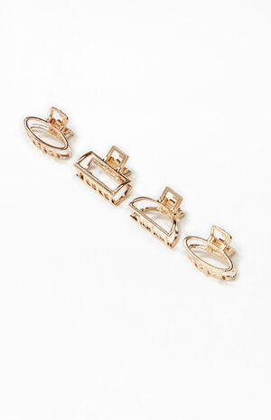 PacSun 4 Pack Mini Metal Claw Clips | PacSun