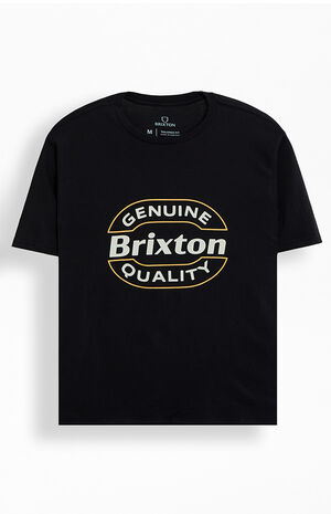 Brixton Black Keaton T-Shirt | PacSun
