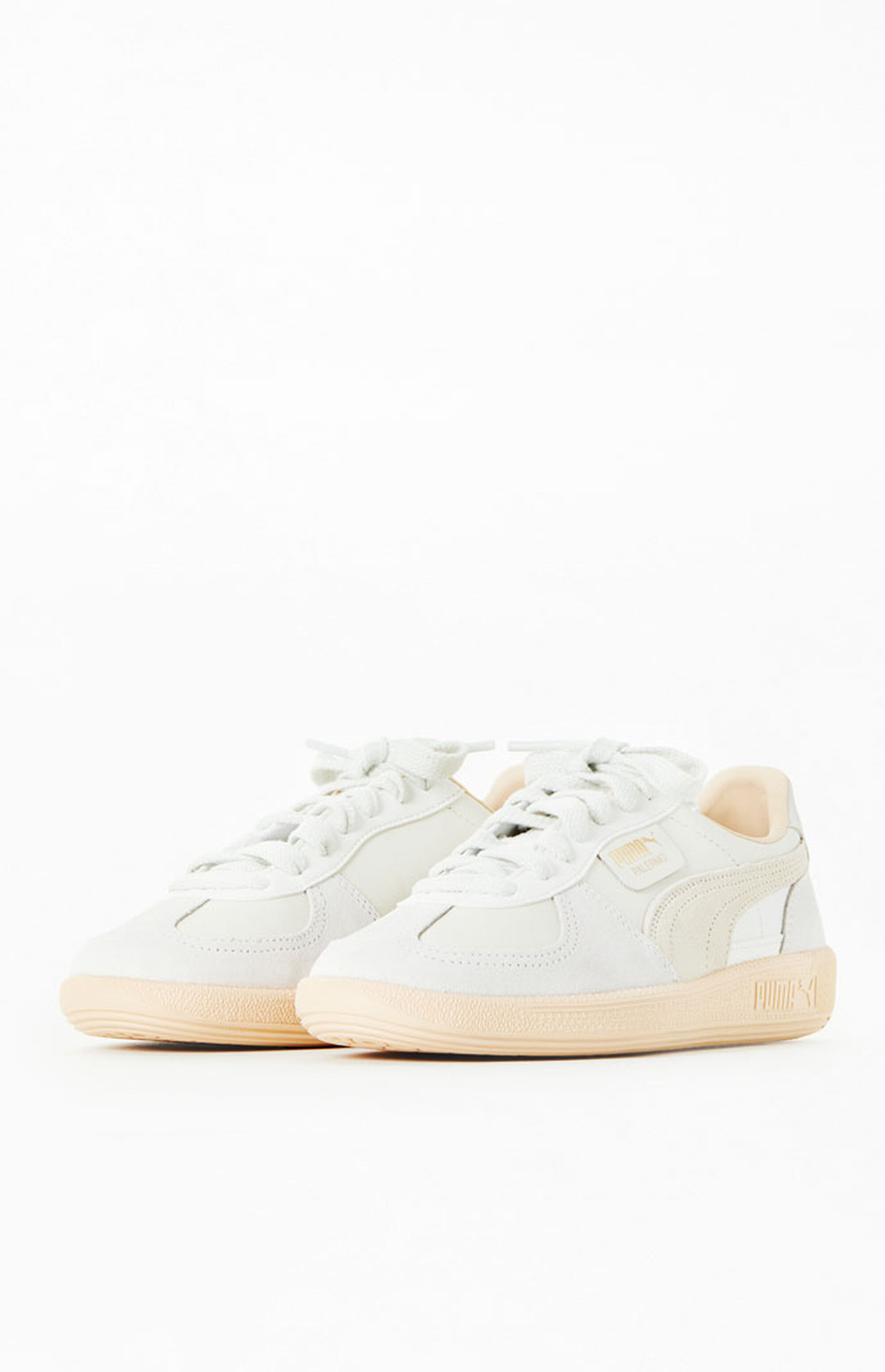 Puma Women's Off White Palermo Sneakers | PacSun