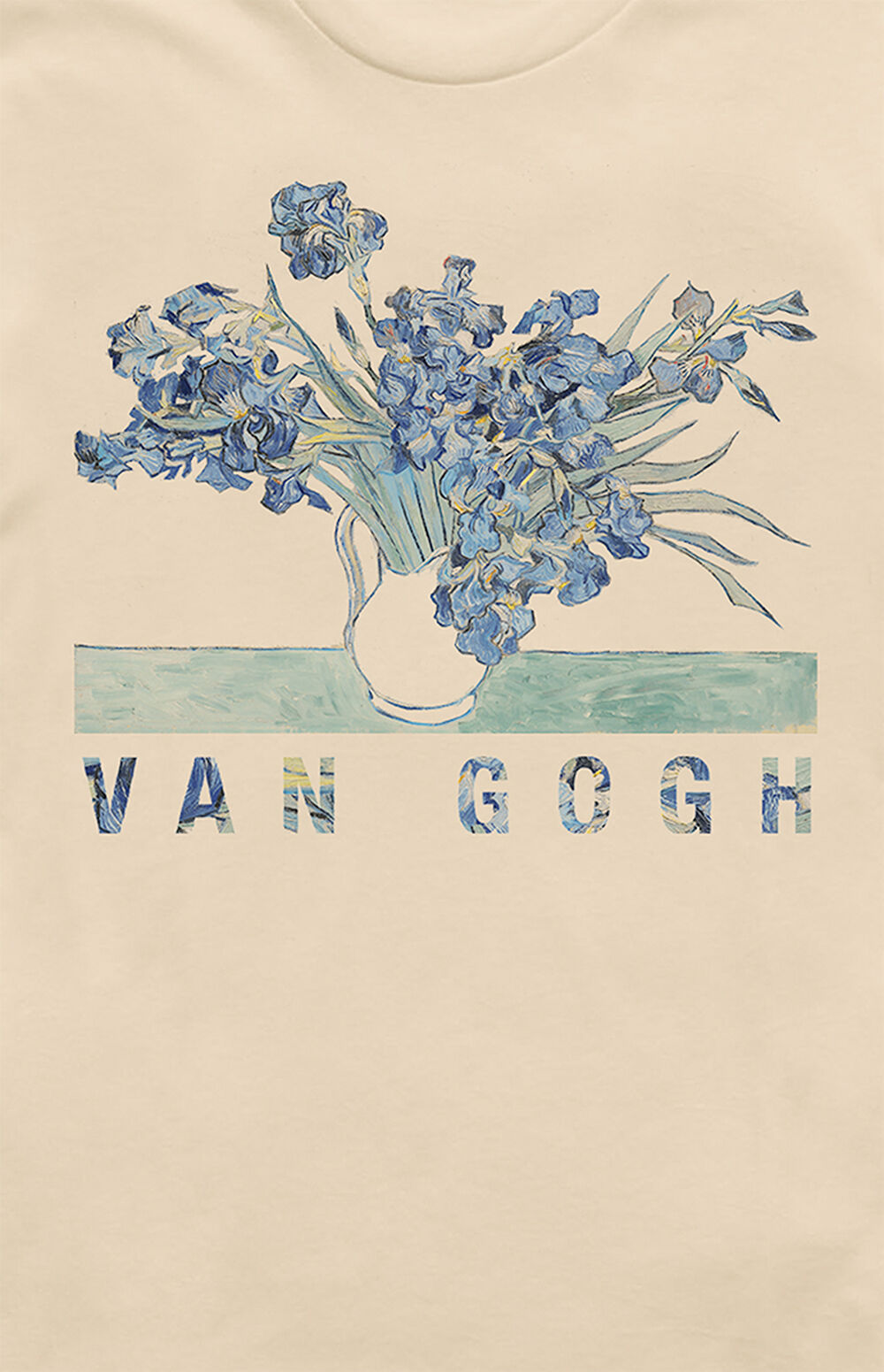 Van Gogh Blue Flowers T-Shirt | PacSun