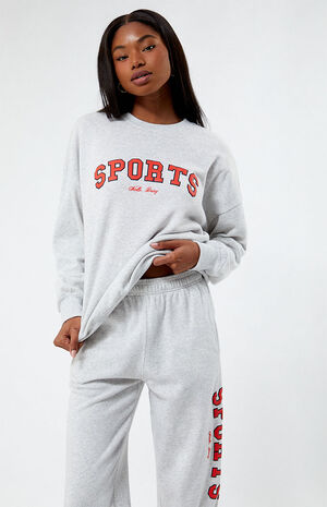 HELLO, DAISY Sports Crew Neck Sweatshirt | PacSun