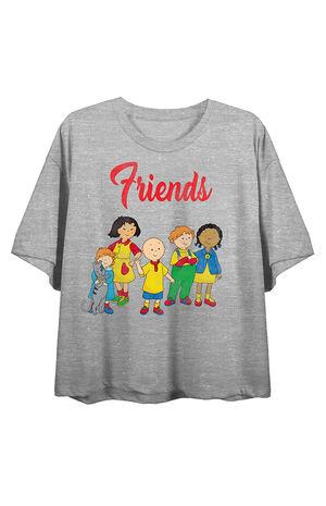 Caillou Friends Cropped T-Shirt | PacSun